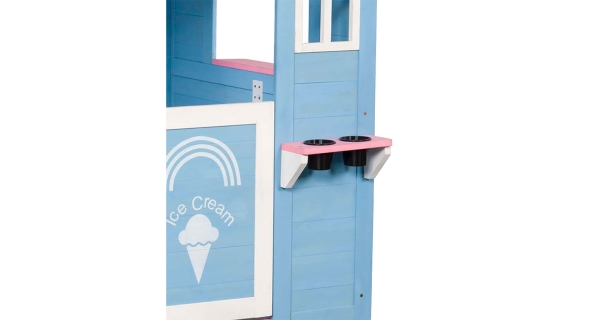 Detský drevený domček Zmrzlinový raj | Marimex.sk